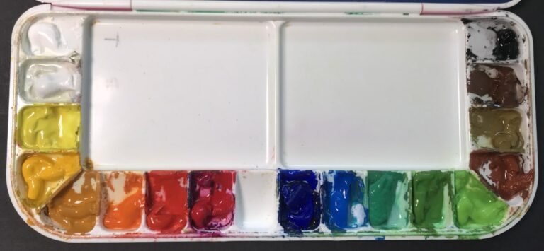 My new favorite gouache palette setup | Julia Bausenhardt