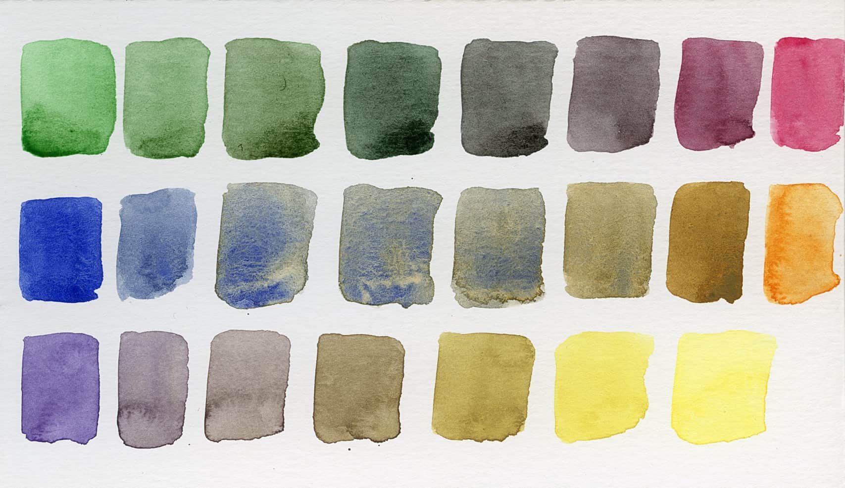 How to mix interesting neutrals and greys with watercolor | Julia ...