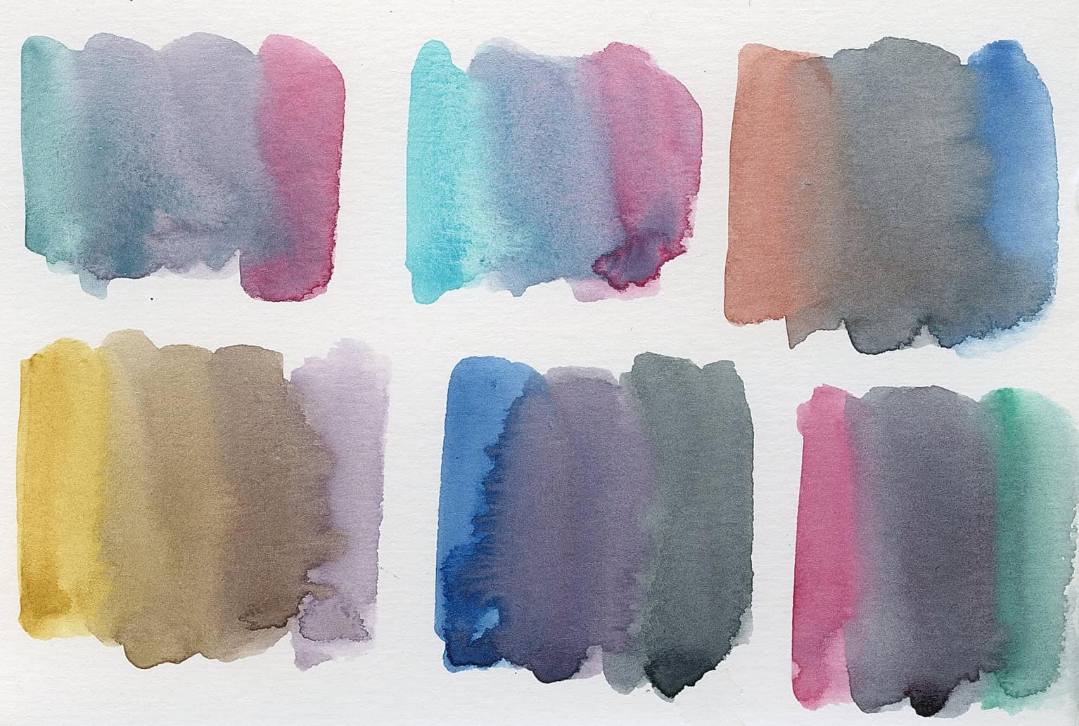 How to mix interesting neutrals and greys with watercolor | Julia ...