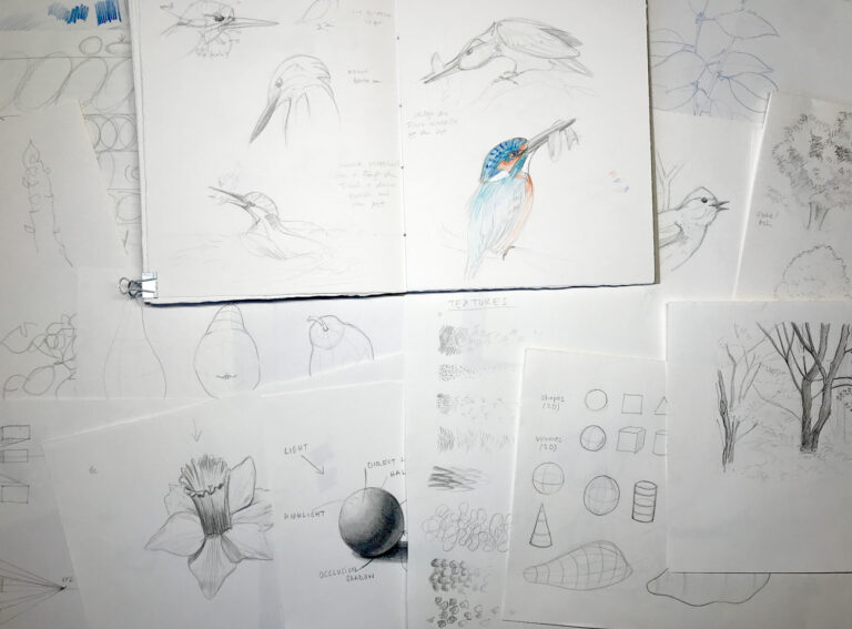 How to create three dimensional realistic drawings | Julia Bausenhardt