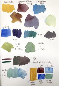 How to put together a mini palette with limited colors | Julia Bausenhardt